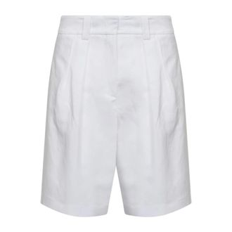 Blanca Vita Belsik Bermuda Shorts - - Shorts - Damen - Wei&szlig; - 2XS
