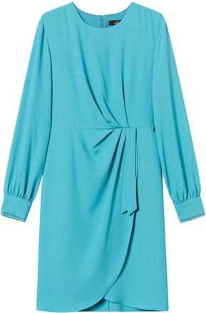 Twin-Set Kleid mit Raffungen - Gr&uuml;n