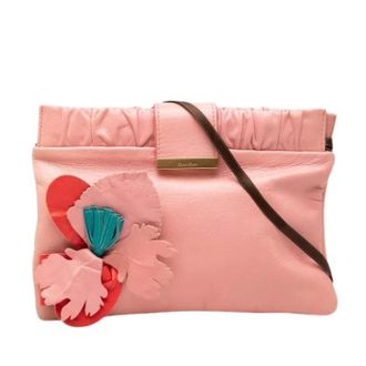 Miu Miu Sac bandouli&egrave;re Pre-owned - Femme - Pre-owned - Rose - Taille: ONE Size