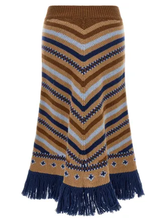 Alanui Skirt - Camel