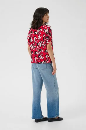 Kaffe Blusentop Bluse &auml;rmellos KAamber