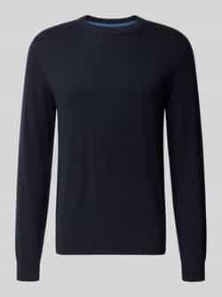 Christian Berg Regular Fit Strickpullover aus Baumwoll-Woll-Mix