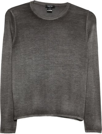 Avant Toi crew-neck top - Grau