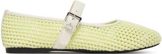 Tommy Jeans Ballerinas Tjw Knitted Ballerina EN0EN03030 Wei&szlig;