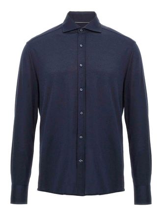 Brunello Cucinelli Chemise - Bleu