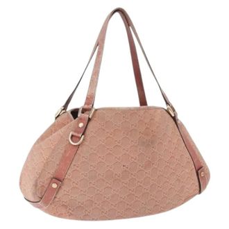 Gucci Sac cabas vintage doccasion - Femme - Pre-owned - Rose - Taille: ONE Size