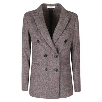 Circolo 1901 Fd4201 Zweireihiger Blazer - - Jackets - Damen - Braun - XL