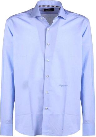 Aquascutum Homme, Chemises, Bleu, Taille: 4XL Iconic Shirt