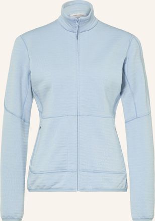 Icebreaker Midlayer-Jacke Merino 400 Realfleece Descender blau