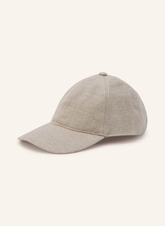 Tiger Of Sweden Leinen-Cap Hent weiss