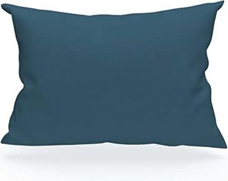 Soleil d'Ocre Soleil dOcre Kissenbezug, Baumwolle, Blau, 50 x 70 cm