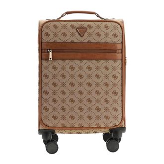 Guess Femme, Valises, Brun, Taille: ONE Size Melinda Logo Deluxe Cabin Bag