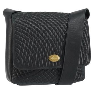 Bally Pre-owned Leder Crossbody Bag - - Pre-owned - Damen - Schwarzk - ONE SIZE