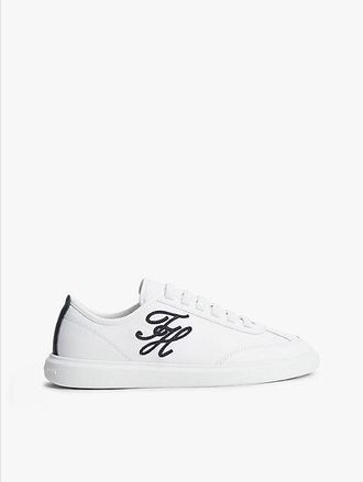 Tommy Hilfiger Baskets l&eacute;g&egrave;res en cuir &agrave; logo