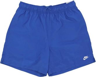Nike Royal/Wei&szlig;e Badeshorts mit Mesh - - Sport - Herren - Blau - XL