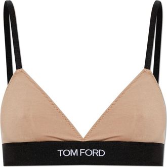 Tom Ford Femme, Sous-v&ecirc;tements, Beige, Taille: 36 FR Modal Signature Bra