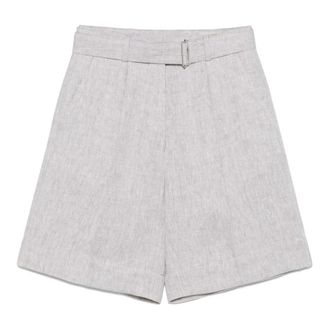 Officine G&eacute;n&eacute;rale Nat&uuml;rliche Leinen Shorts - - Shorts - Damen - Beige - M