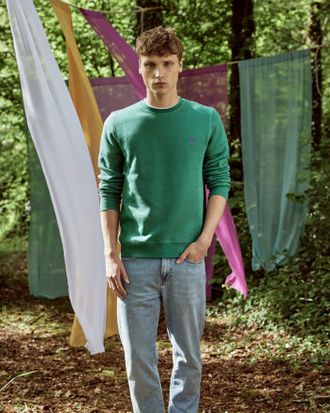 Faguo Sweat col rond vert &eacute;meraude