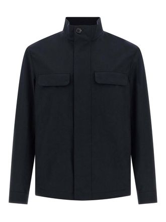 Ermenegildo Zegna Veste Casual - Bleu
