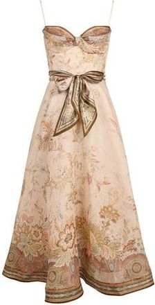 Zimmermann Robe midi imprim&eacute;e