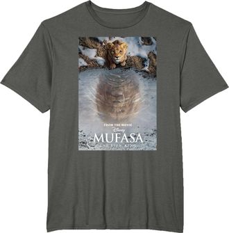 Disney Mufasa: The Lion King the Official Movie Poster Art T-Shirt