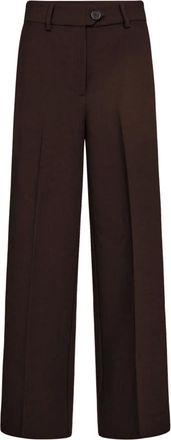 Co'Couture Femme, Pantalons, Brun, Taille: 40 FR Pantalon Large Marron