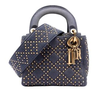 Dior Pre-owned Lady Satchel - - Pre-owned - Damen - Blau - ONE SIZE
