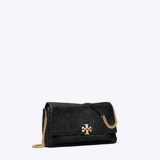 Tory Burch Damen Gesteppte Charlie Crossbody Bag mit Kette