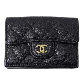 Chanel Pre-owned Tri-fold Wallet - - Pre-owned - Damen - Schwarzk - ONE SIZE