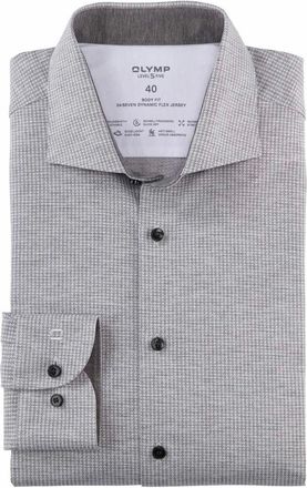 Olymp Olymp, Herren, Shirts, Grau, 3XLGr&ouml;&szlig;e