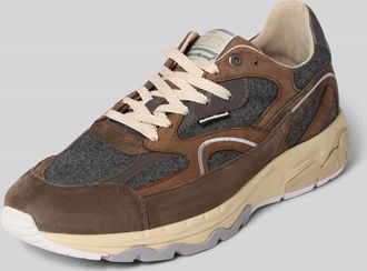 Floris Van Bommel Sneaker aus Leder-Mix Modell De Rezer