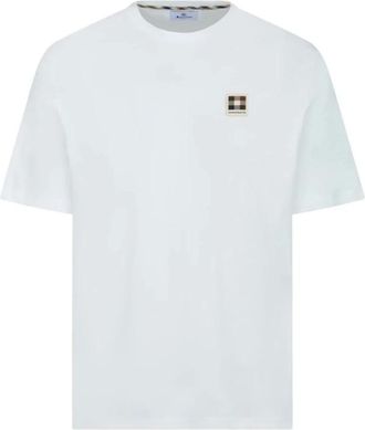 Aquascutum Homme, Tops, Blanc, Taille: L T-Shirt