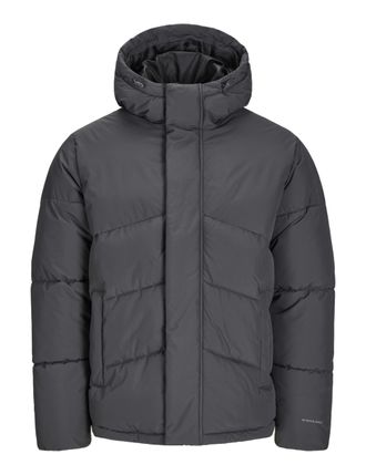 Jack & Jones PLUS Jjworld Puffer Jacket Pls, Asphalt,3XL