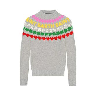 MC2 Saint Barth New Queen Sweater - Femme - Pulls - Multicolore - Taille: 40 FR