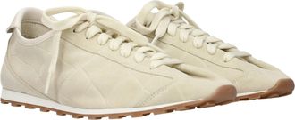 Jacquemus Quilted Suede Sneaker - Beige