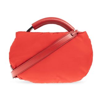 Moschino Ovale Handtasche - - Bags - Damen - Rot - ONE SIZE