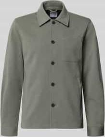 Lindbergh Slim Fit Hemdjacke mit Viskose-Anteil