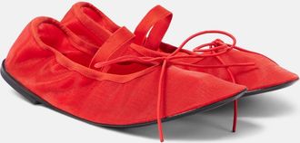 Proenza Schouler Ballerines Glove en résille