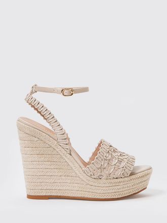 Twinset Sandales &agrave; Talons Femme couleur Perle