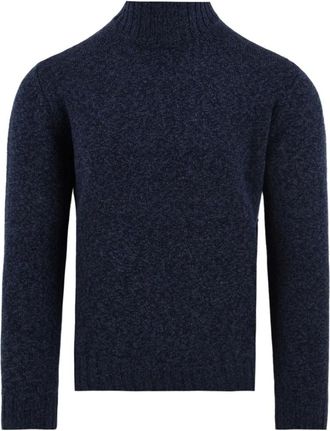FILIPPO DE LAURENTIIS Homme, Pulls, Bleu, Taille: XL Pull Col Roulé