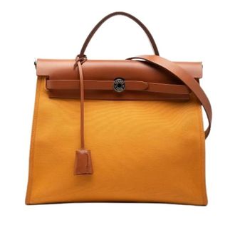 Herm&egrave;s Pre-owned Herbag Zip 31 - - Pre-owned - Damen - Orange - ONE SIZE