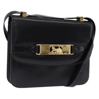 Celine Pre-owned Sac bandouli&egrave;re vintage - Femme - Pre-owned - Noir - Taille: ONE Size