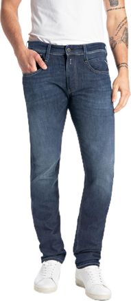 Replay Herren Jeans X-Lite mit Stretch, Blau (Dark Blue 007), 32W / 32L