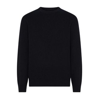 Sun 68 Pull en Laine Chaude C&ocirc;tel&eacute; Anglais - Homme - Pulls - Bleu - Taille: L