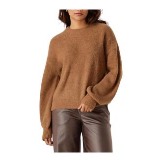 Moss Copenhagen Damen, Strickwaren, Braun, S/MGr&ouml;&szlig;e