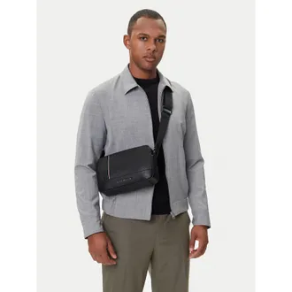 Tommy Hilfiger Umh&auml;ngetasche Tommy Hilfiger Th Central Ew Reporter AM0AM13635 Schwarz