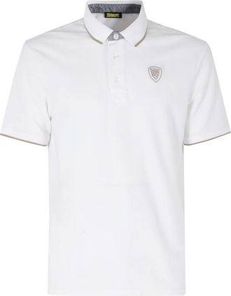 Blauer Homme, Tops, Blanc, Taille: XL Damon Polo
