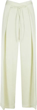 Isabelle Blanche Femme, Pantalons, Jaune, Taille: 38 FR Pantalon Palazzo