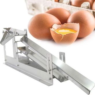 Generic Filtre &agrave; liquide pour oeufs en acier inoxydable avec hauteur r&eacute;glable, plaque &eacute;paisse de 2 mm, facile &agrave; utiliser pour p&acirc;tisseries