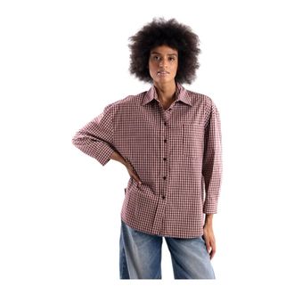 Vicolo Klassisches Karomusterhemd - - Blouses & Shirts - Damen - Mehrfarbig - M